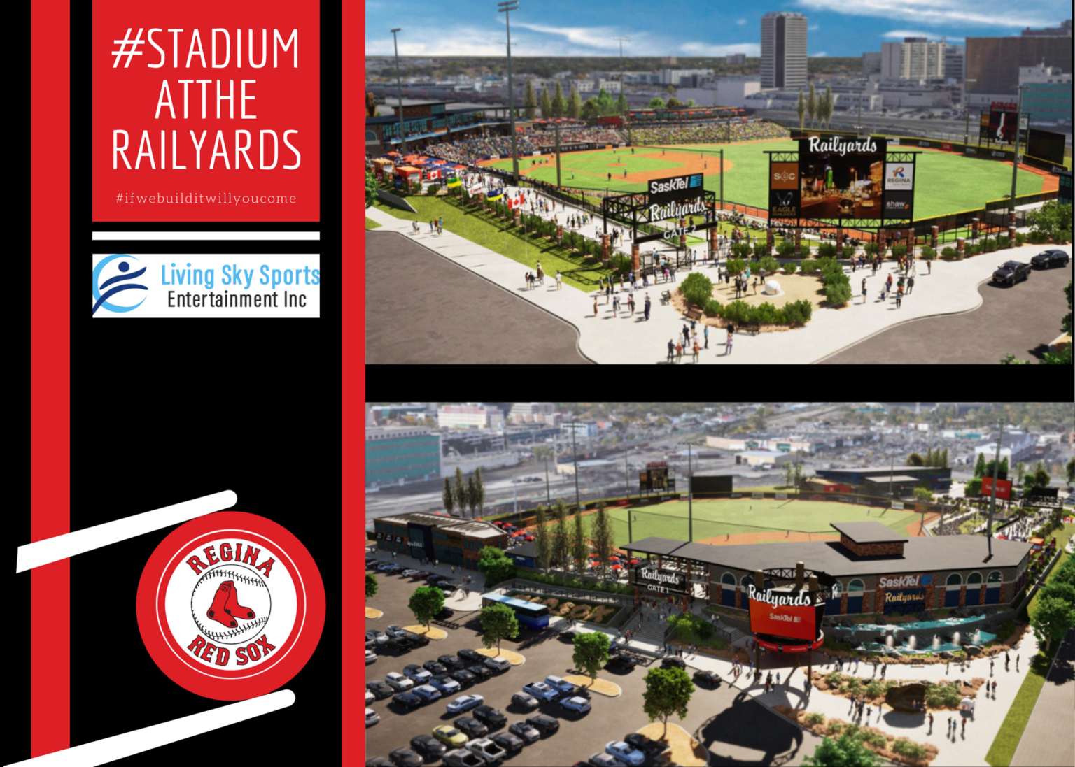Stadium at the Railyards | Regina Red Sox